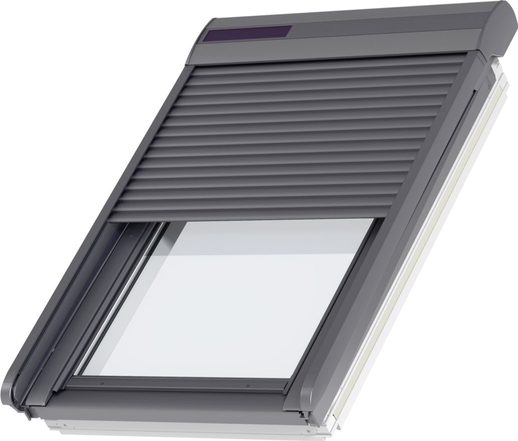 VELUX - Volet roulant Velux solaire SSL - gris anthracite - UK08 ...