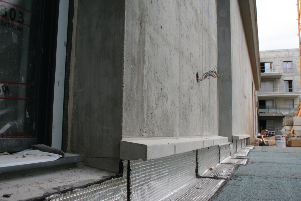 TECHNIQUE BETON - Becquet/larmier de protection + goutte d'eau droit ...