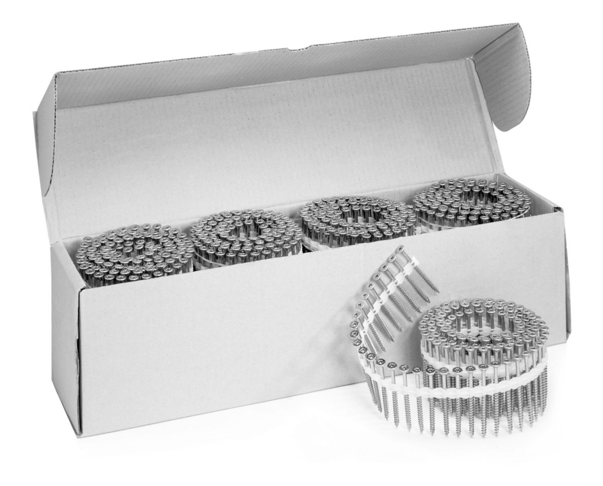 ROCKET - Vis Rocket en rouleau acier bichromaté 4x45/30 boîte de 2000 ...