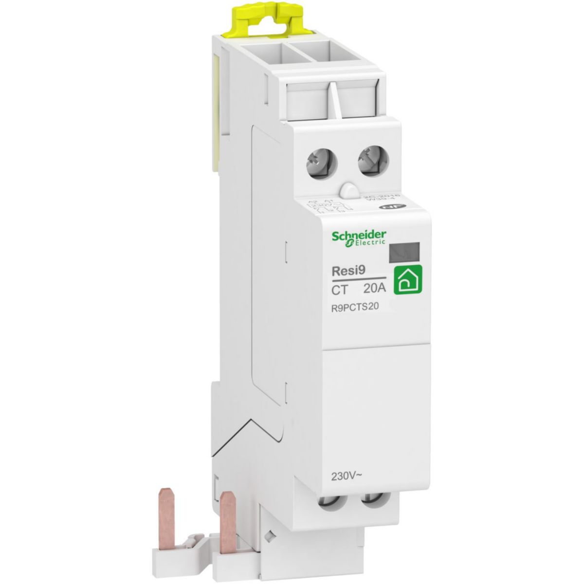 SCHNEIDER ELECTRIC - Contacteur standard Resi9 XP CT - 1P+N - 2NO - 20A | POINT.P