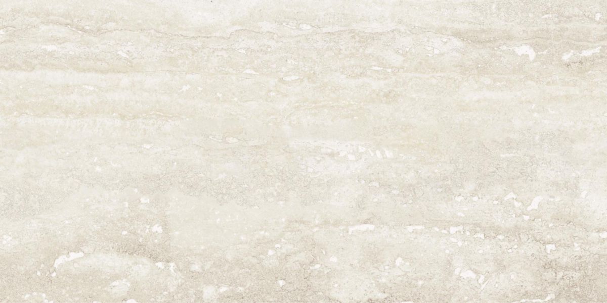 ALELUIA CERAMICAS - Faïence murale effet pierre Pure Travertine - ivory ...