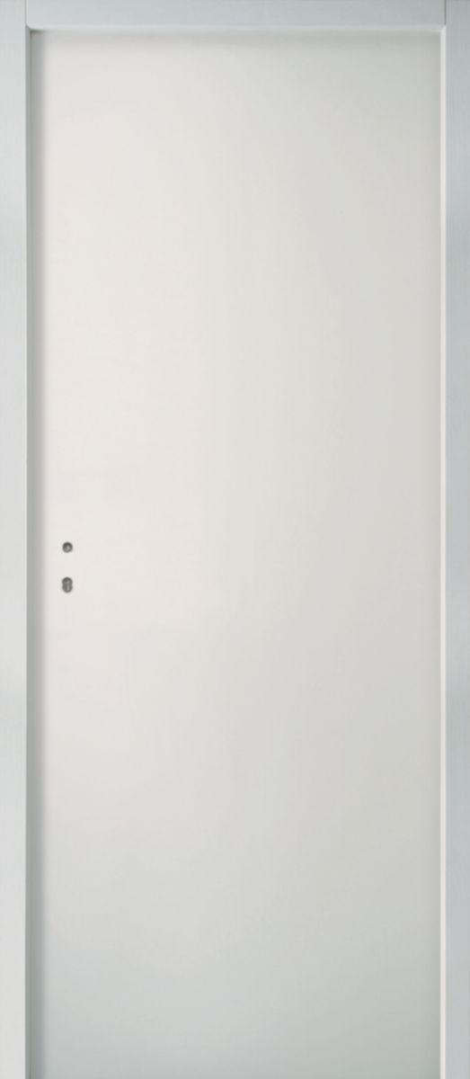 JELD-WEN - Bloc-porte alvéolaire Prépeint 3F à recouvrement serrure ...