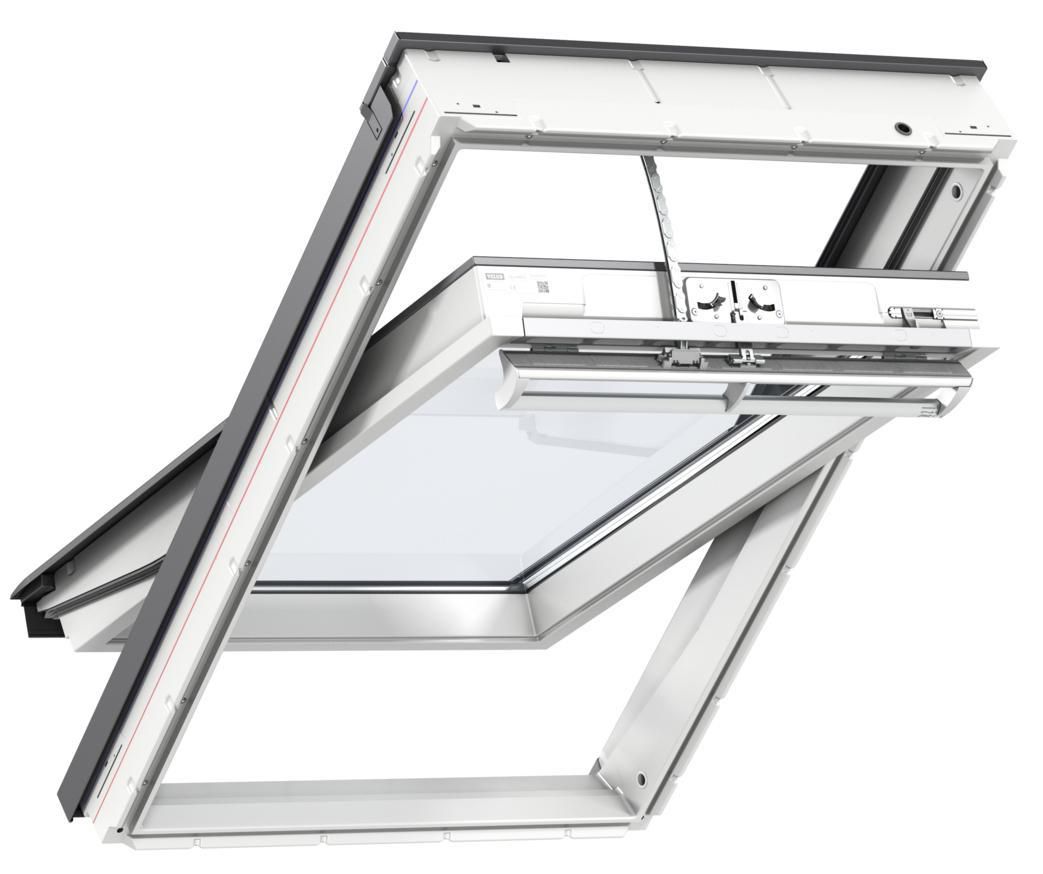 VELUX - Fenêtre de toit INTEGRA® GGU Solar Tout Confort - MK04 78x98 cm ...
