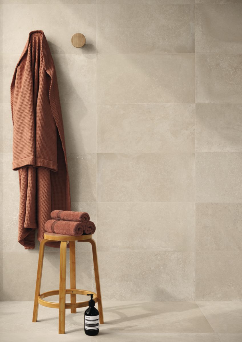 IMOLA - Grès cérame Imola Crew Umami beige 60 x 60 cm CR UMA 60B RM | POINT.P