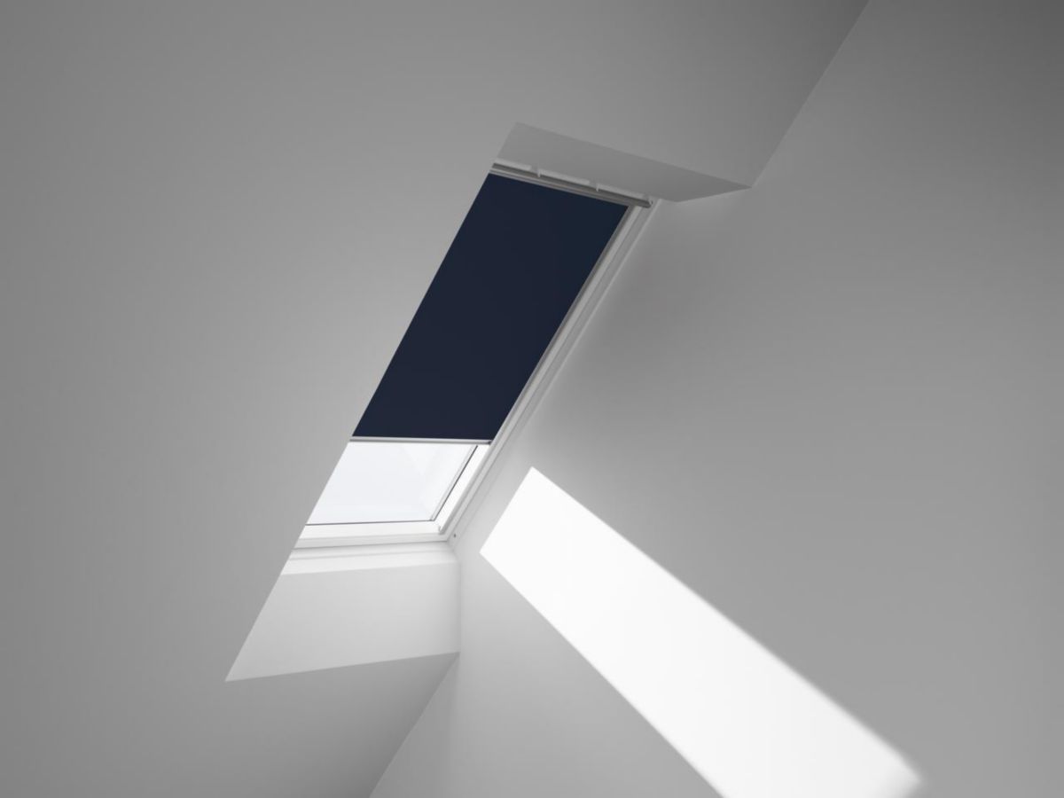 VELUX - Store manuel DKL pour fenêtre de toit - bleu foncé - CK02 55x78 ...