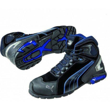 PUMA - Chaussures Rio Blk Mid S3 SRC Puma noir/bleu T40 Réf. 632250-T40 ...