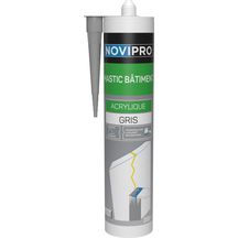 NOVIPRO - Joint mastic acrylique blanc - cartouche de 300 ml | Point.P