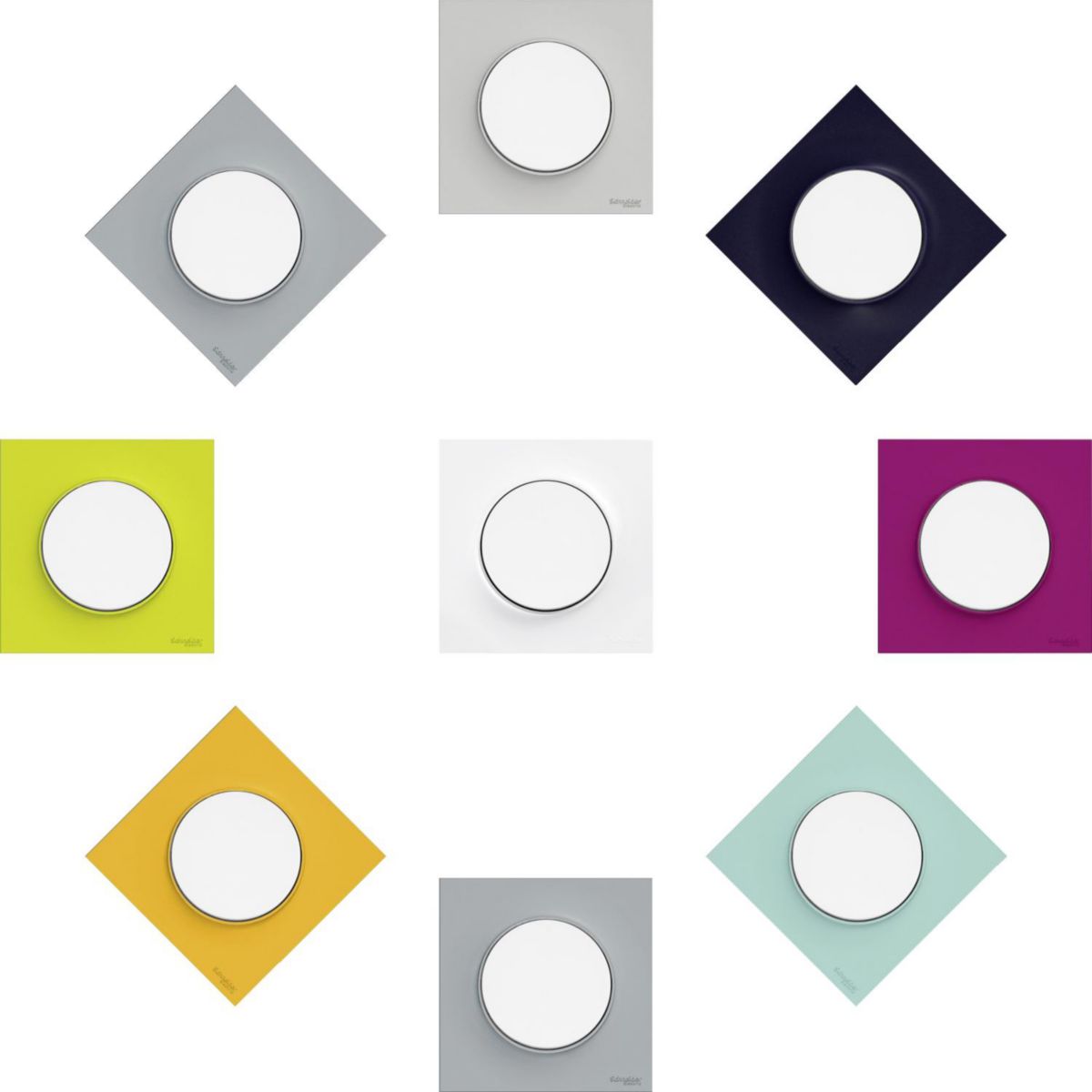 SCHNEIDER ELECTRIC - Plaque de finition Odace Styl - 1 poste ...