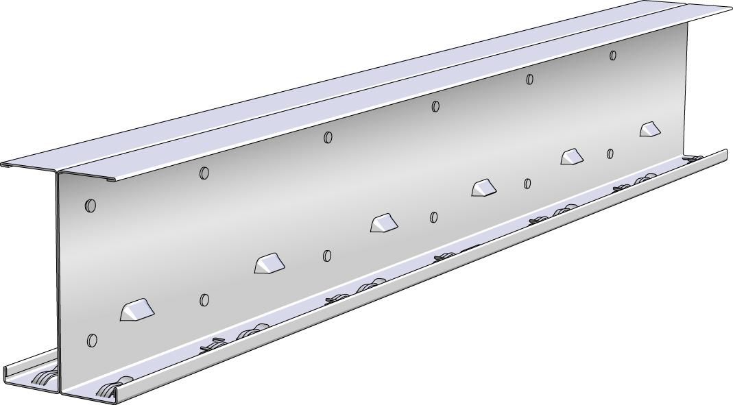 PLACO - Profilé Stil Prim Tech 90/600 - L. 4,0 m - l. 56 mm | POINT.P
