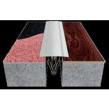 CS FRANCE - Couvre-joint aluminium W70-A Couvraneuf - L. 3 m | Point.P