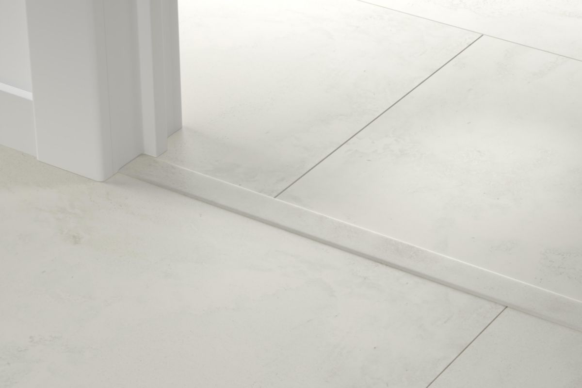 QUICK STEP - Profilé de finition Incizo - MDF teinte craie 5487 - L. 2 ...