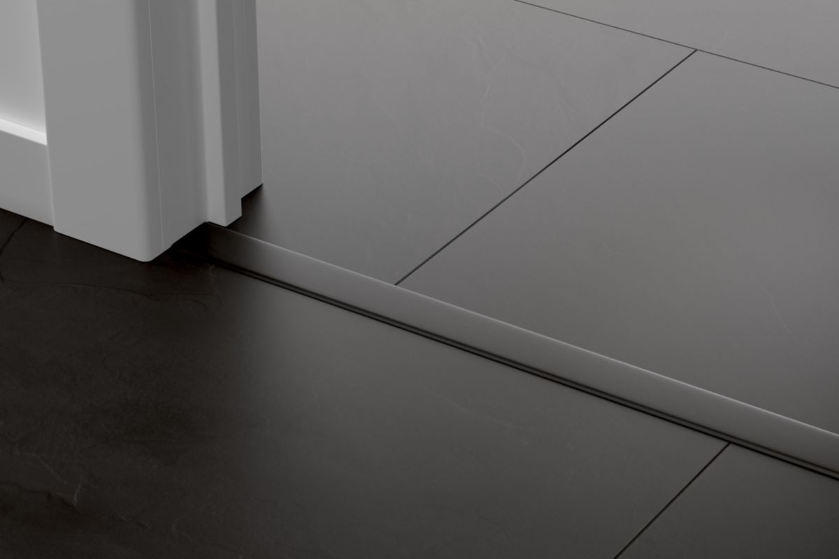 QUICK STEP - Profilé de finition Incizo - MDF teinte ardoise noire 5492 ...