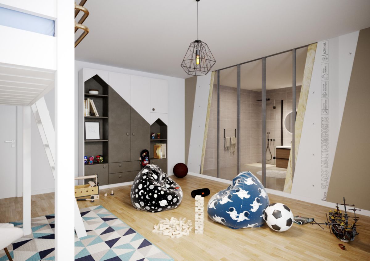 PLACO - Plaque de plâtre BA13 Placo® Multiconforts 2700x1200 mm - Réf ...