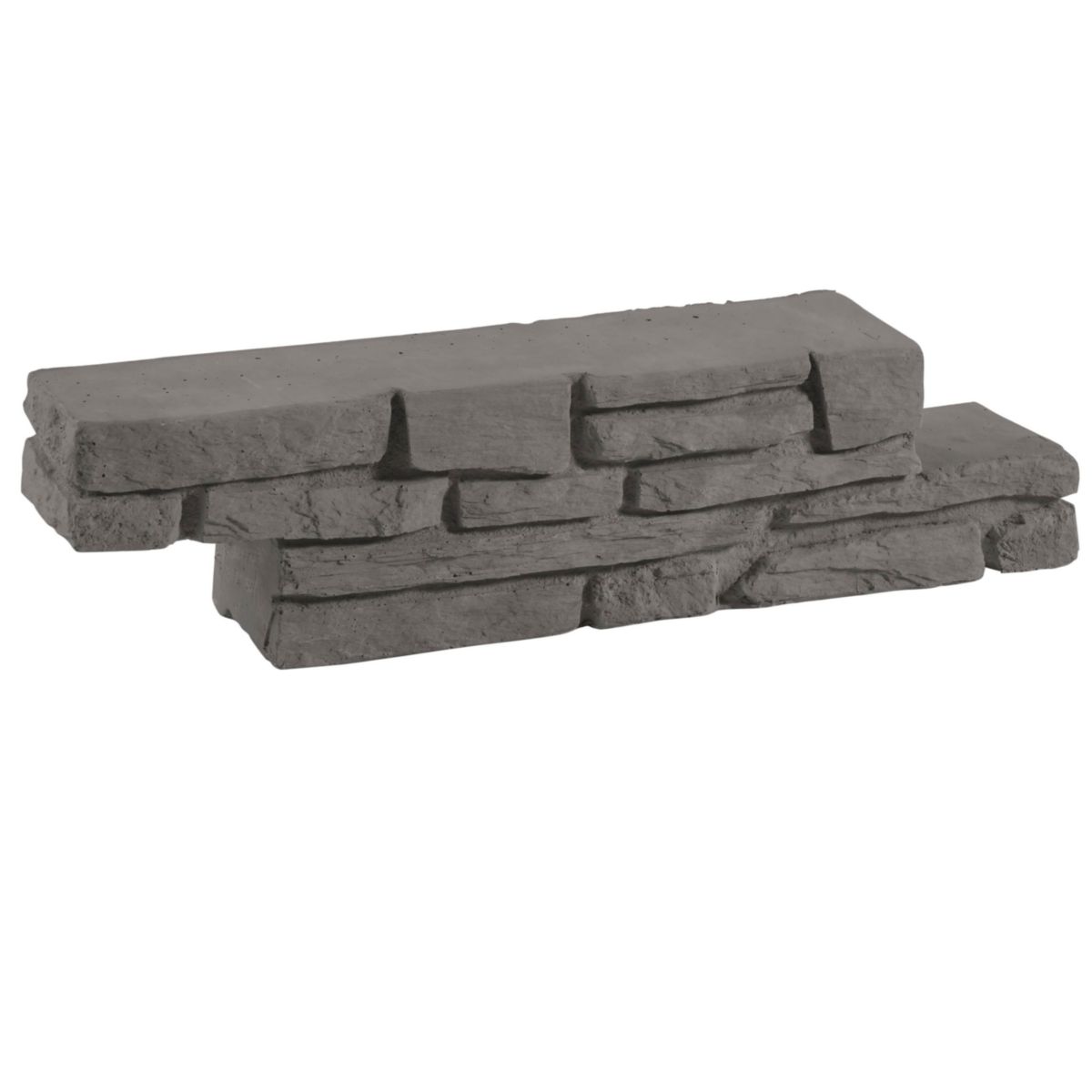 ALKERN - Bloc muret Ardelia In'stone graphite 60x11 cm H. 15 cm | POINT.P