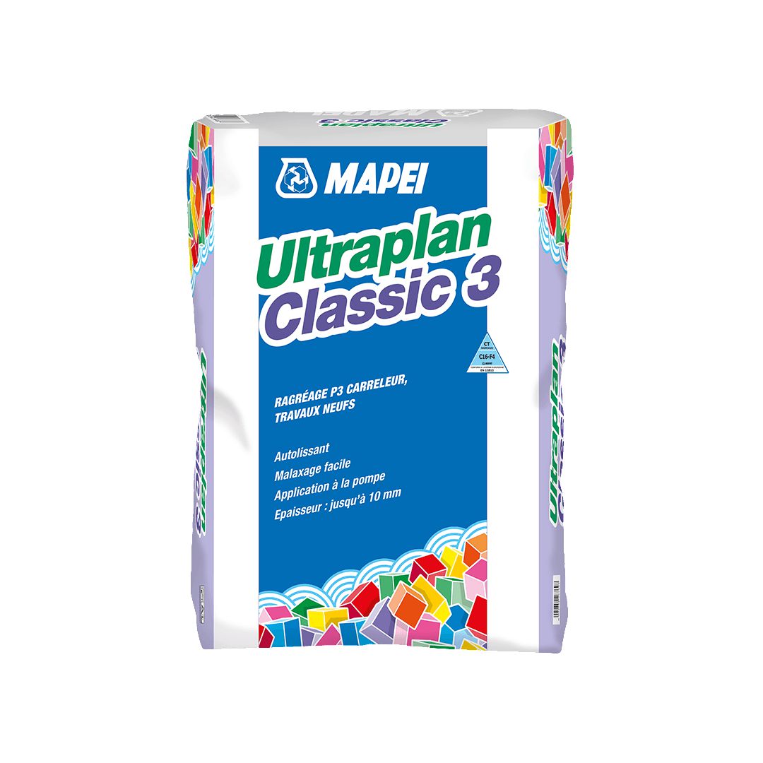 MAPEI - Ragréage Ultraplan Classic 3 - sac de 25 kg | POINT.P
