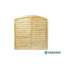 Clôture originale bois pour l'extérieur I POINT.P