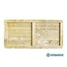 Clôture originale bois pour l'extérieur I POINT.P