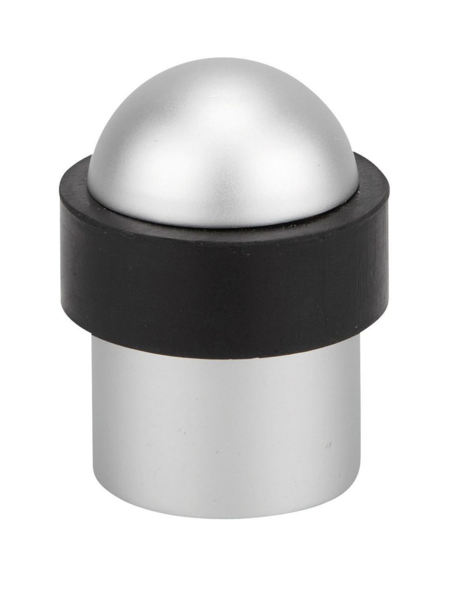 THIRARD - Butoir de sol - aluminium anodisé - ton argent - Ø 30 mm - H ...