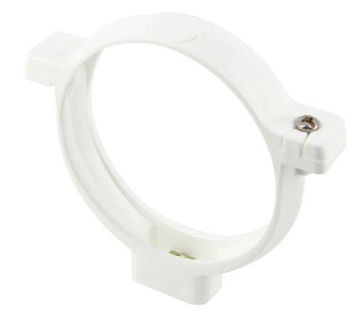 NICOLL - Collier à bride blanc pour descente diamètre 80mm Réf. UCORGTB | POINT.P