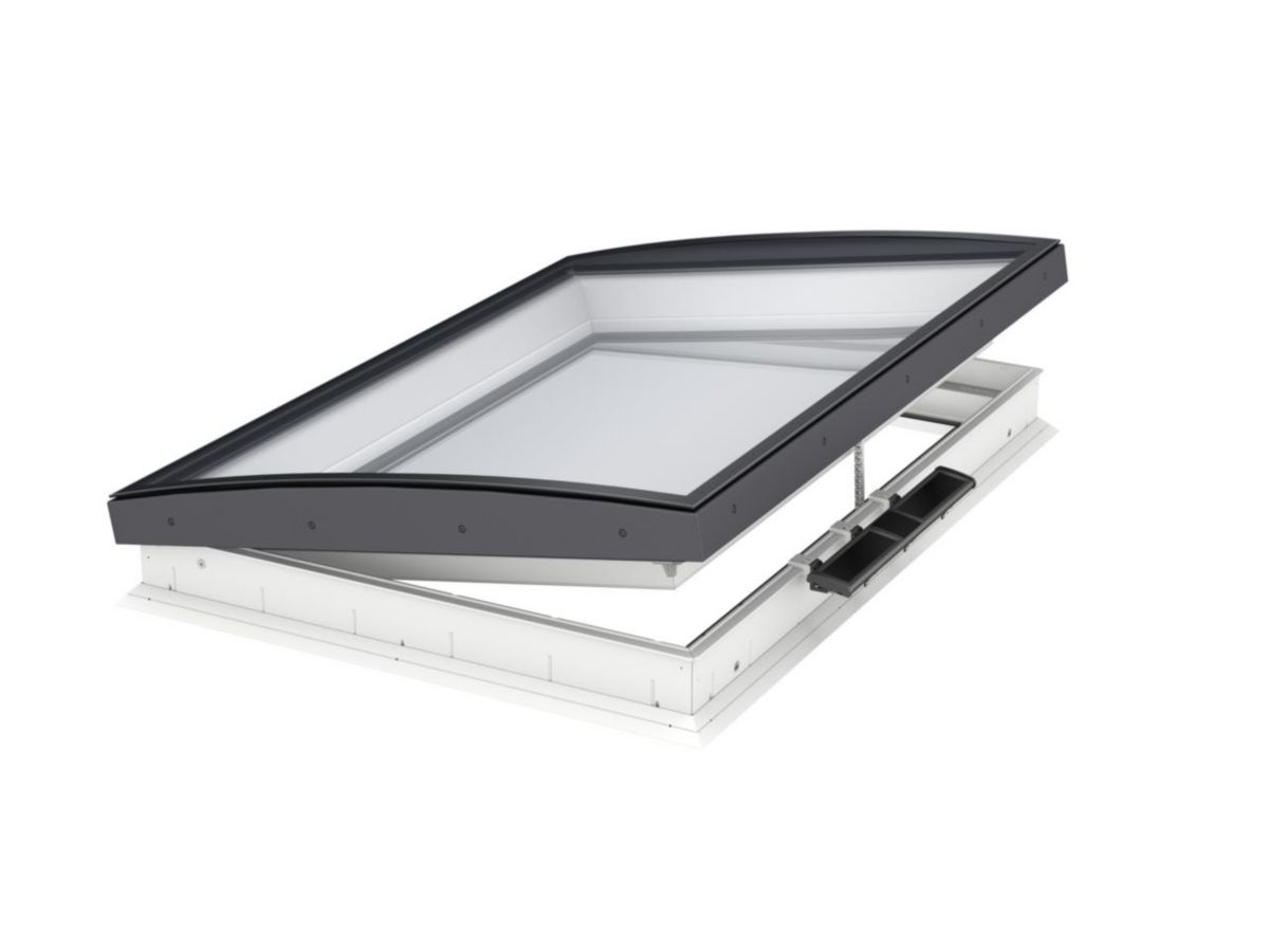 VELUX - Fenêtre pour toits plats à ouverture motorisée double vitrage ...
