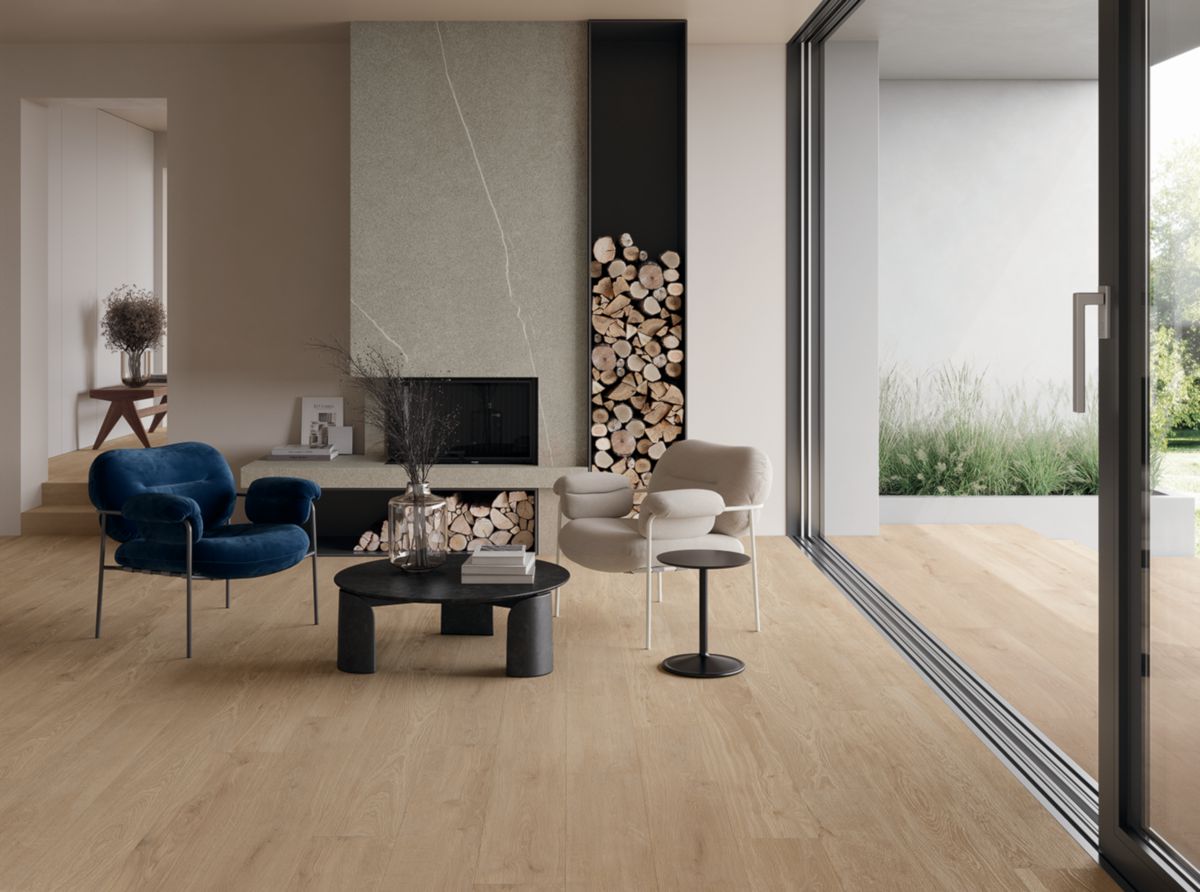 IMOLA - Carrelage sol intérieur Elixir - grès cérame - beige foncé ...