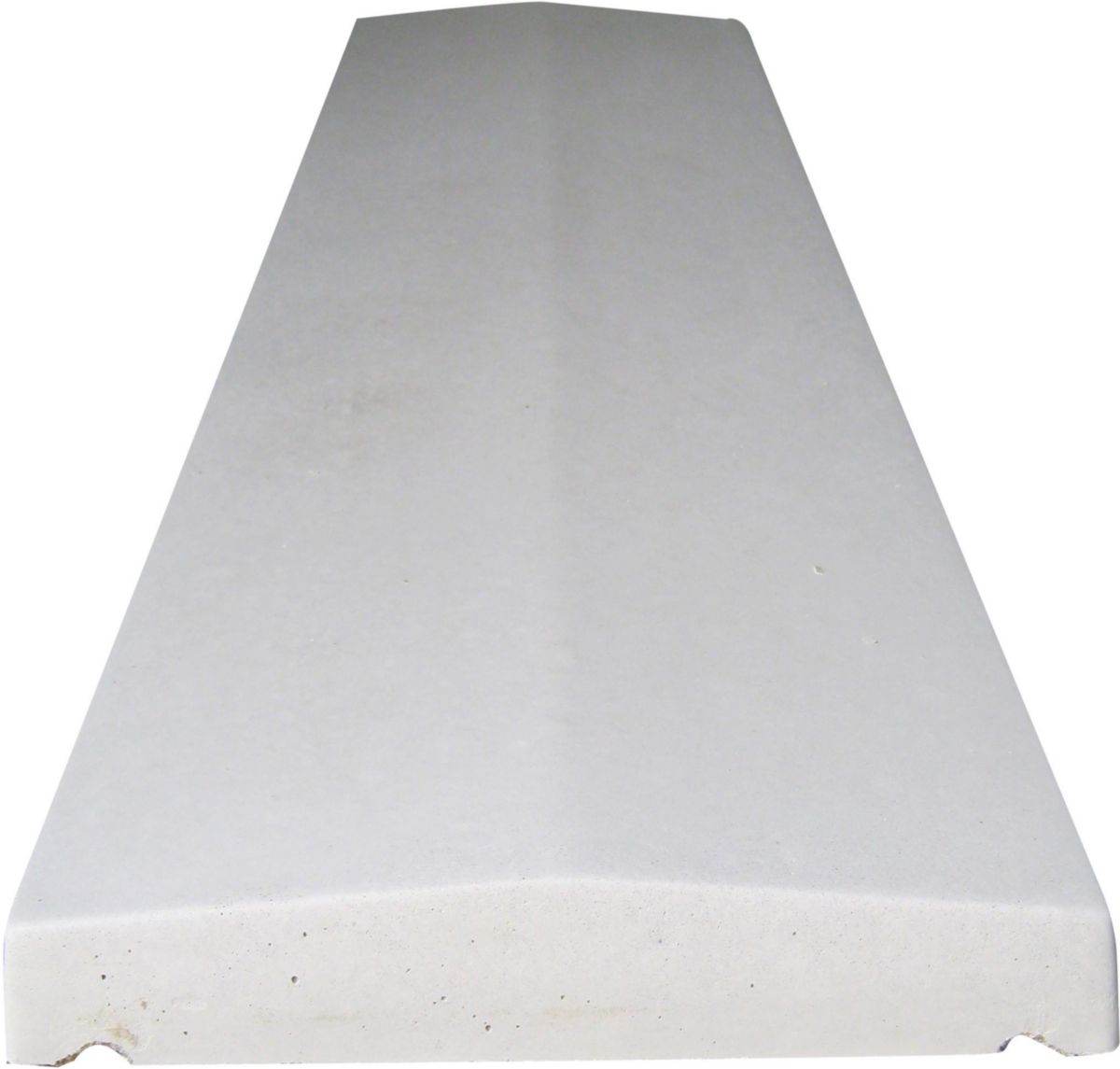 MAUBOIS - Chaperon de mur 2 pentes 20 allégé gris 100x30cm | Point.P