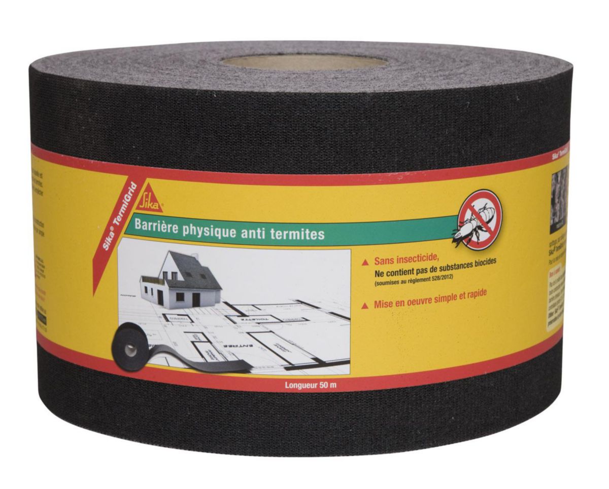 SIKA - Textile enduit anti-termites Sika TermiGrid rouleau de 50 m x ...