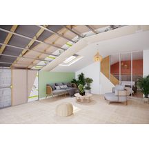 ISOVER - Panneau isolant semi-rigide fibres de bois Flex 40 - 580x1220 ...