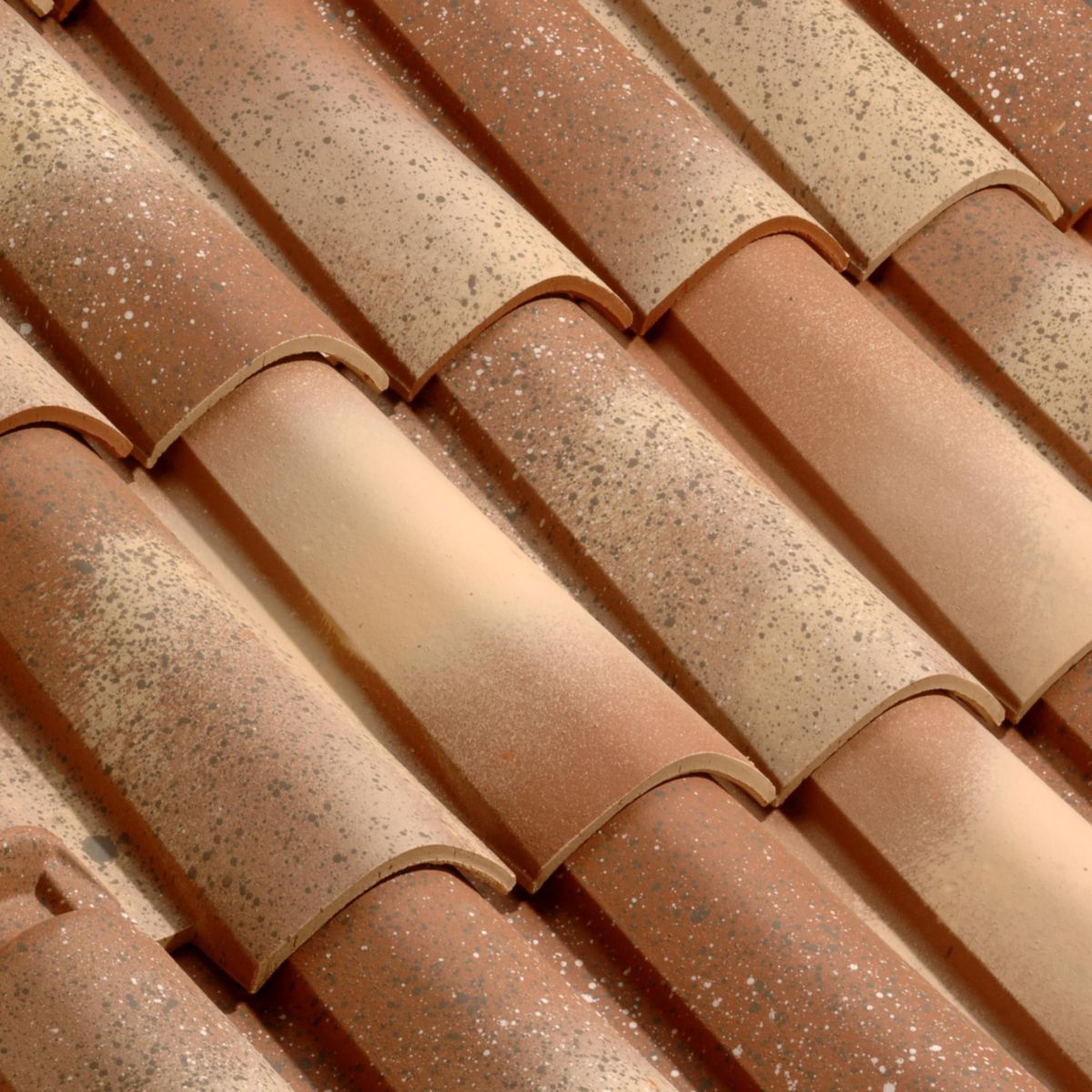 EDILIANS - Tuile terre cuite Canal S pastel 490x280 mm teinte 053 ...