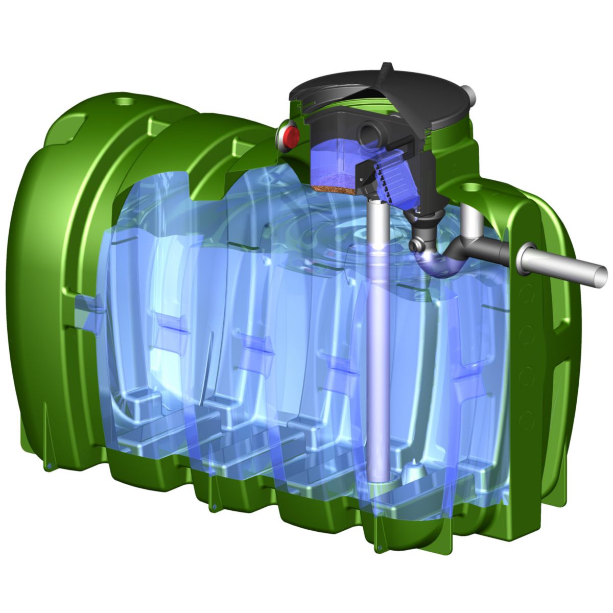 SEBICO - Pack'eau 5000 litres polyéthylène + kit | Point.P