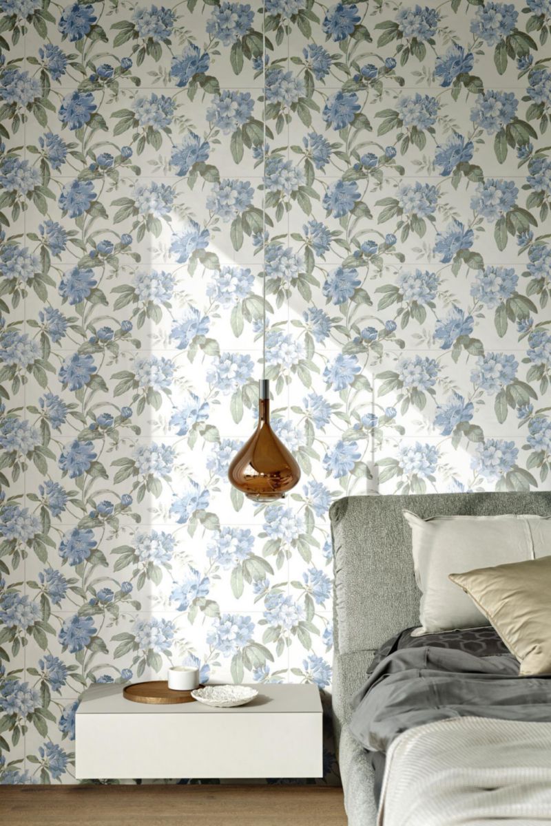 MARAZZI - Carrelage mural faïence Racconti - décor primule freddo touch ...