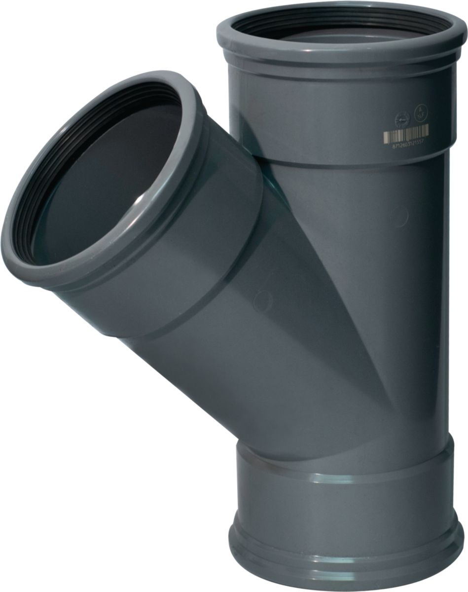 PIPELIFE - Coude PVC 87°30 mâle-femelle diamètre 110mm SDR41/ CR4 ...