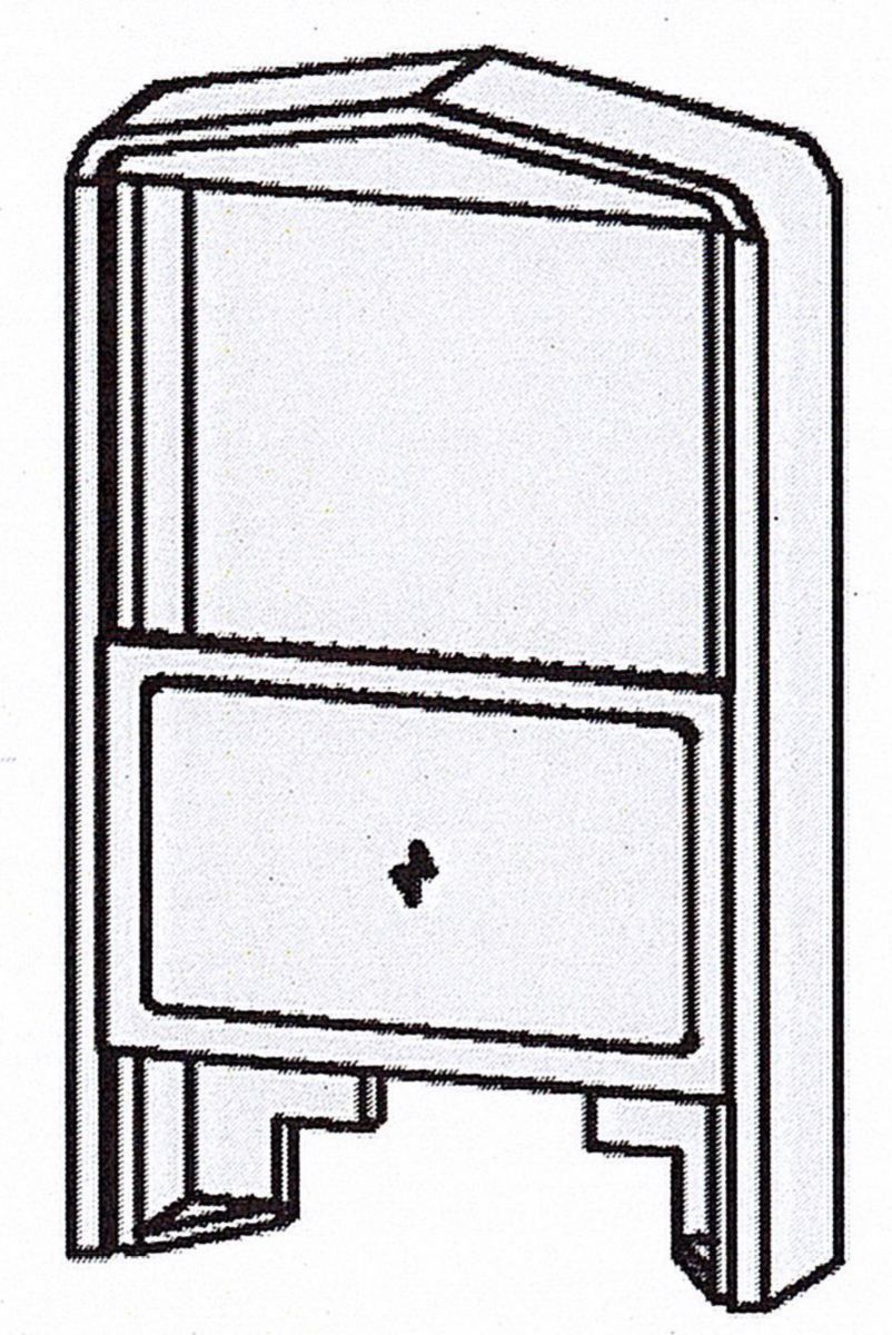 GIRARD - Abri EDF béton REMBT 600 gris | Point.P