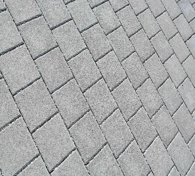 HERMANN PETER - Pavé béton Estero Drain coloris gris 20 x 20 x 6 cm ...