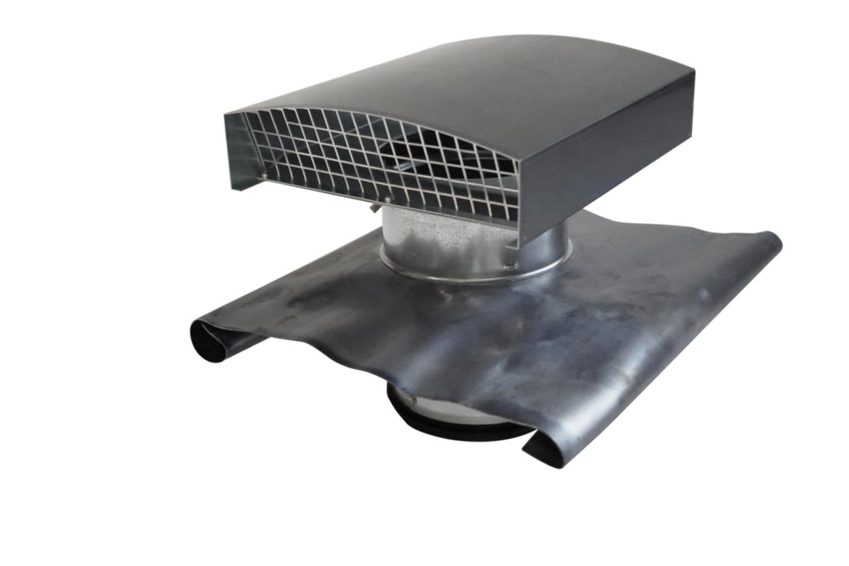 UBBINK - Terminal de ventilation pour toiture tuiles/ardoises Ubiflu 9 ...