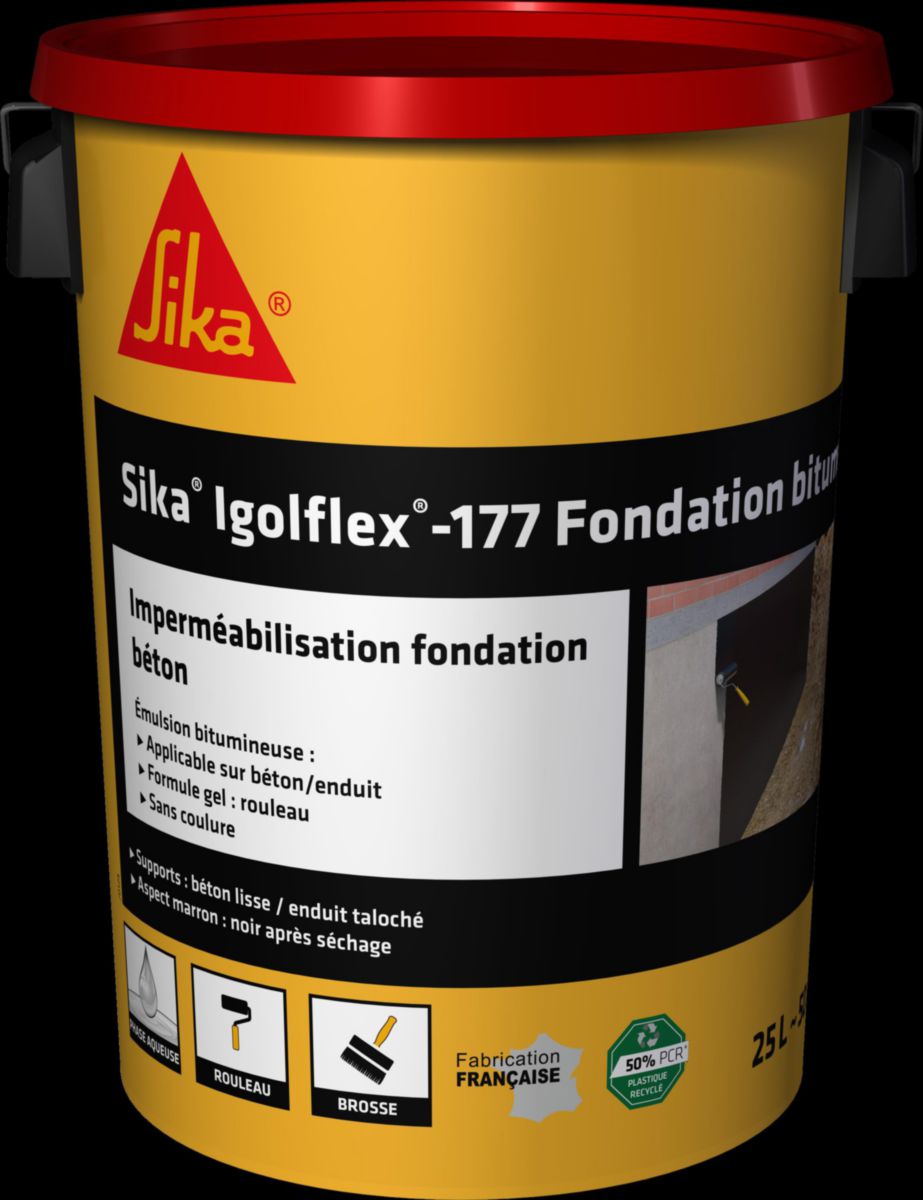 SIKA - Imperméabilisant pour fondations/ouvrages enterrés Igolflex 177 ...