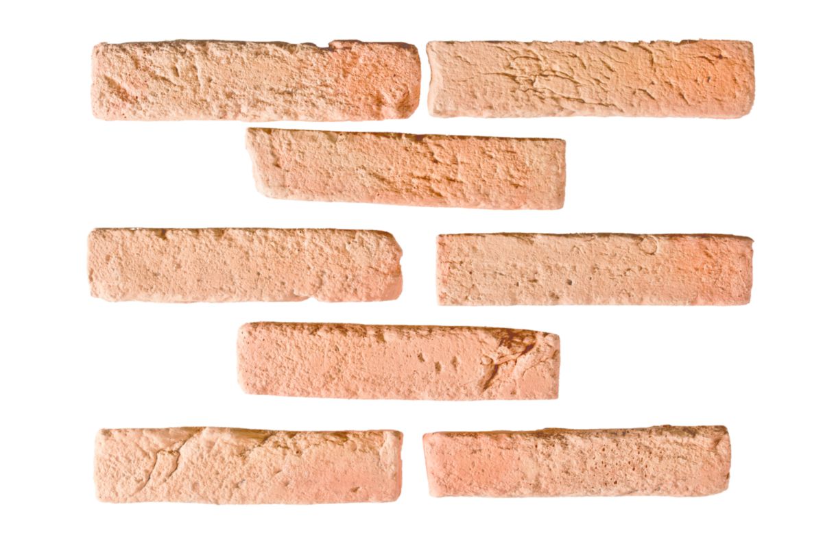 ORSOL - Parement mural Brique - rouge - 22x5 cm - ép. 3 cm - boîte de 0 ...