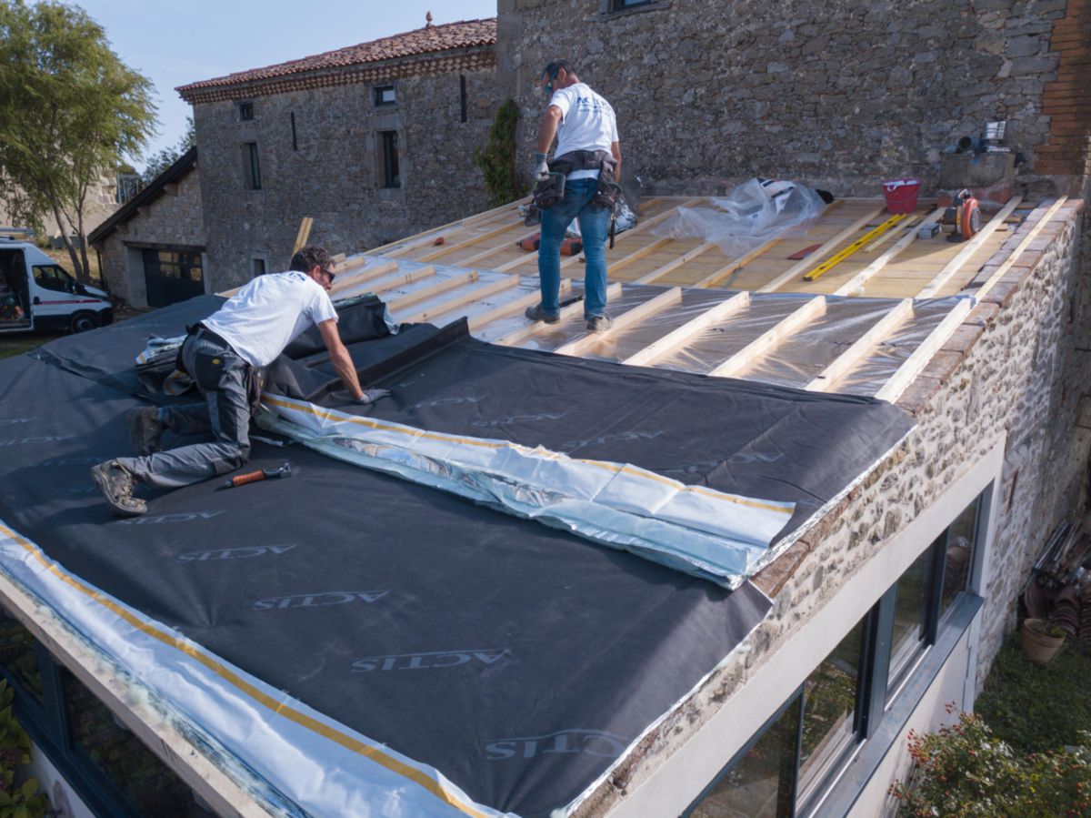 ACTIS - Triso-toiture Isolant alveolaire souple avec 1 lame d'air 1000x1600mm R=6,45 m²K/W - NF ...