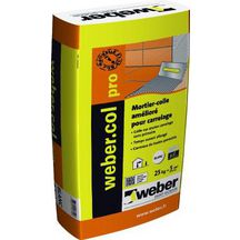 WEBER - Colle webercol flex confort pour grands carreaux - gris - sac ...
