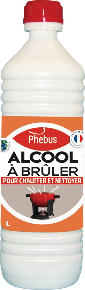 PHEBUS - Alcool à bruler 90° - bidon de 1 l | Point.P