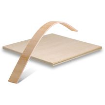 JOUBERT PLYWOOD - Contreplaqué cintrable Poflex tout peuplier collage ...