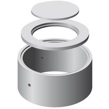 LEGOUEZ - Buse de puits béton perforée diamètre 900 mm hauteur 0,5m ...