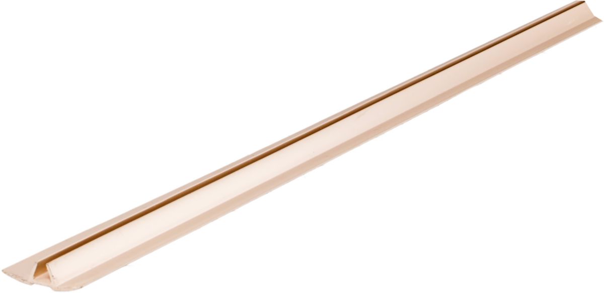 CS FRANCE - Couvre-joint PVC W50-P Couvraneuf sable 15/35 L. 3 m | Point.P