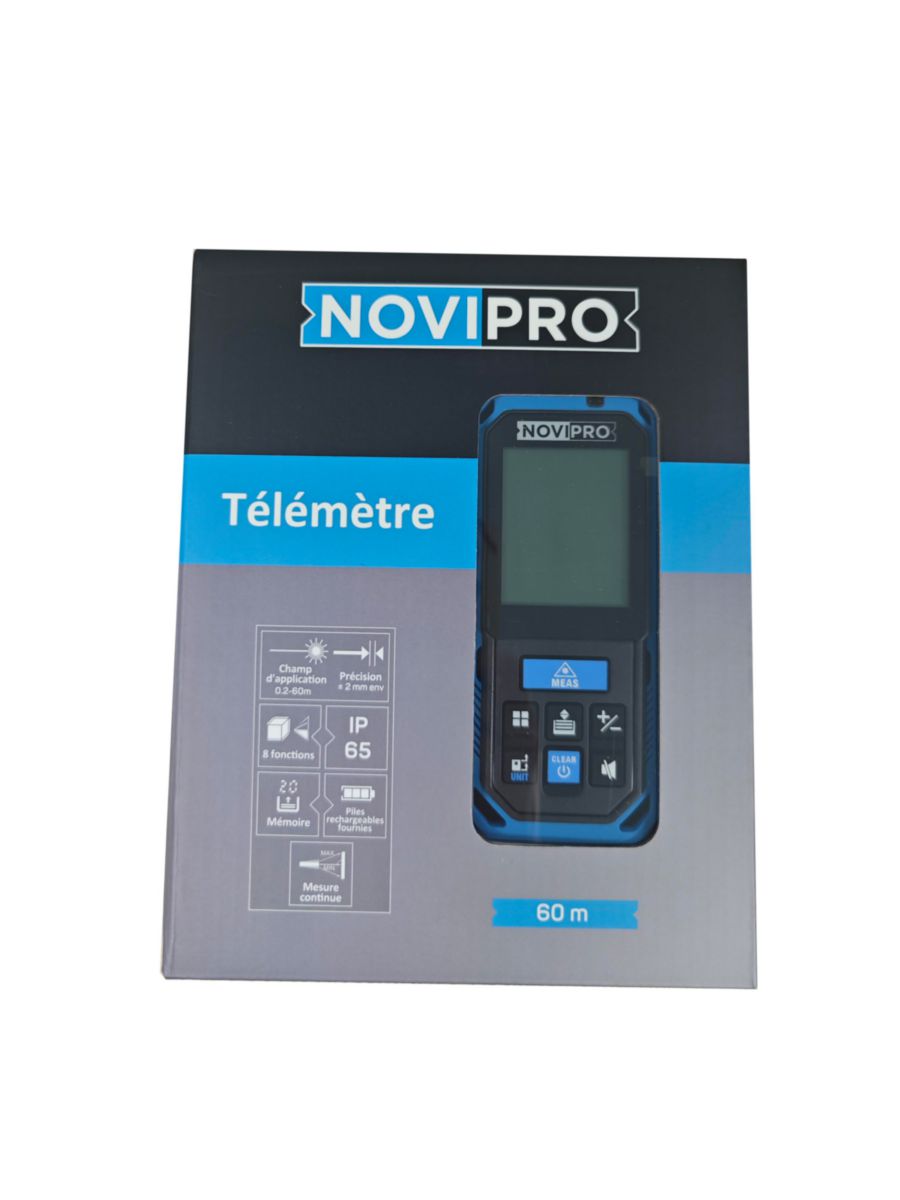 NOVIPRO - Télémètre laser portée 60M Novipro | POINT.P