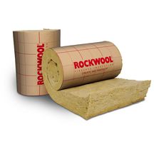 ROCKWOOL - Isolant Roulrock Kraft pour combles perdus - laine de roche - ép. 200 mm - 2,4x1,2 m ...