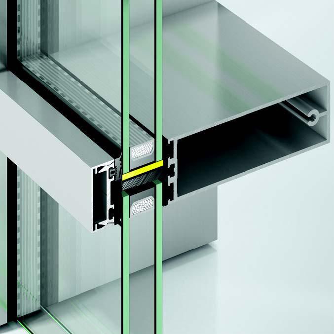 GIMM - Façade Mur rideaux 35 mm Schüco par GIMM sur mesure | POINT.P