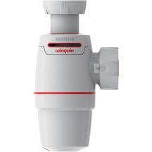 WIRQUIN - Siphon de lavabo/bidet réglable en hauteur à culot court - Ø ...