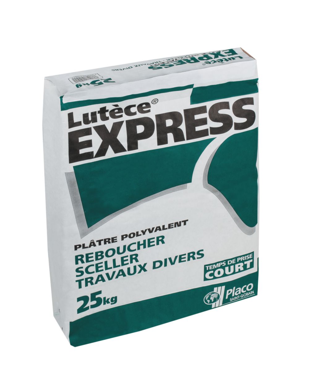 PLACO - Plâtre Lutèce Express - sac de 25 kg | Point.P