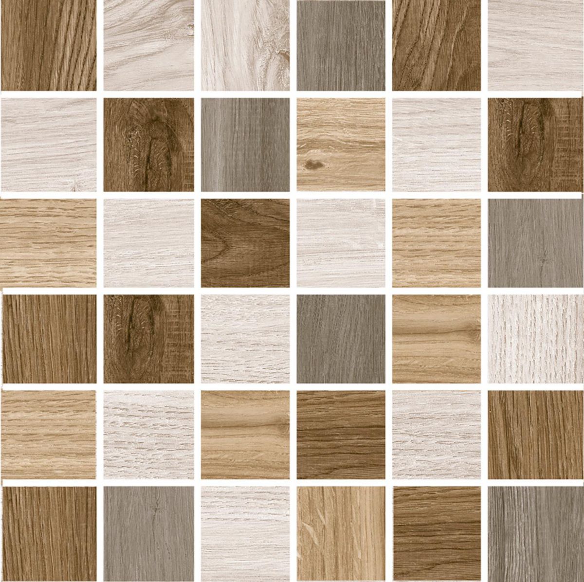 COLORKER - Mosaïque grès cérame émaillé Lakeview - bone - 30x30 cm ...