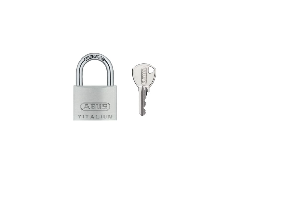 ABUS - Cadenas titalium 40mm Réf. 64TI/40 B/DFNLI | POINT.P